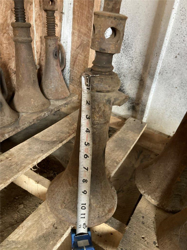 Vintage Antique 1 1 2 X 12 Screw Jack Best Used Rebuilt Machinery At